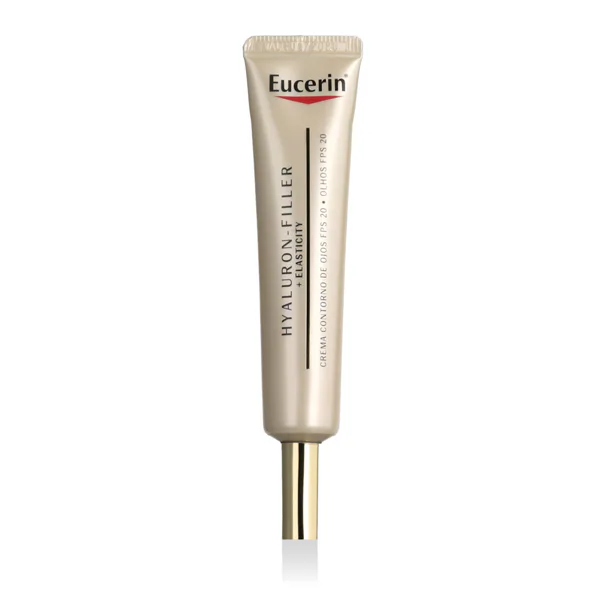 Eucerin Anti-Edad Hyaluron-Filler + Elasticity Eye Cream SPF 20 15 ml ...